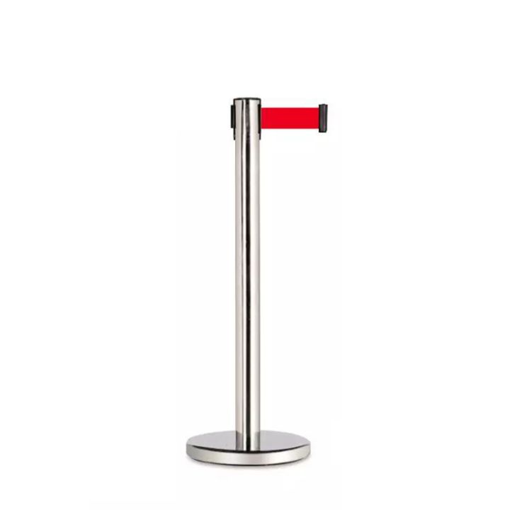 Retractable Belt Barrier Crowd Control Stanchion,with 2 m Red ...