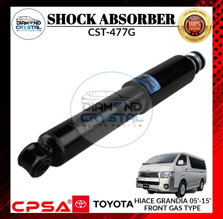 SHOCK ABSORBER TOYOTA HIACE GRANDIA 2005-2015 FRONT LH / RH P/N: 344493 ...