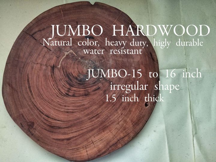 IRON WOOD, HEAVY DUTY AND WATER RESISTANT LOG BOARD- chopping, slicing ...
