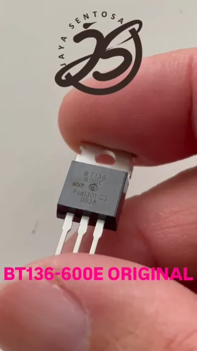 BT136 600E ASLI ORIGINAL BT136-600E TRIAC BT136-600 SCR TRIAC BT136 600 ...