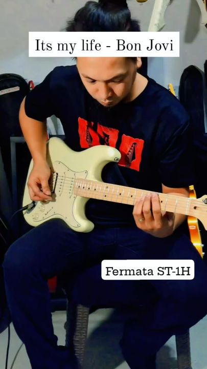 Fermata ST-1H Stratocaster Electric Guitar with Freebies | Lazada PH