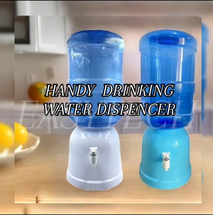 Broad Sky Table Top Desktop Water Dispenser Mini Round Water Dispenser ...