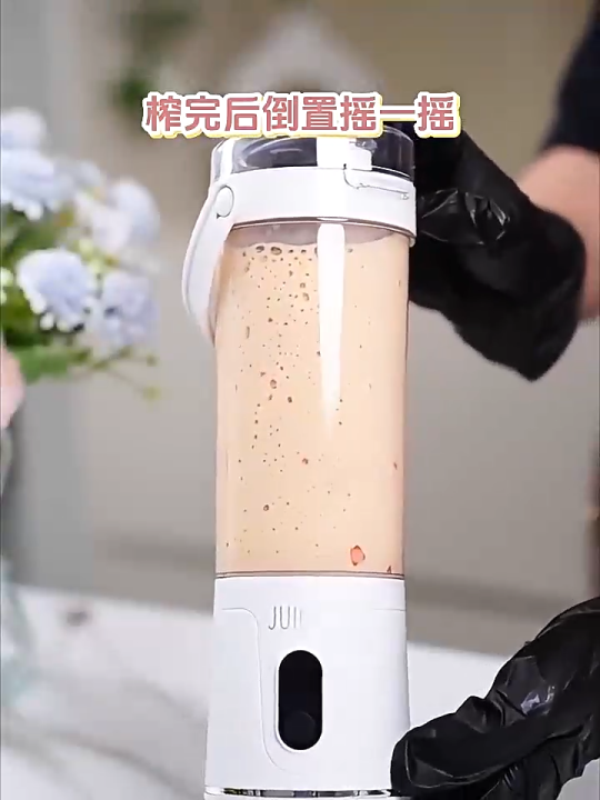 JameMirs Portable Juice Blender 550ML 12 Blades Mini Juicer Cup Hand ...