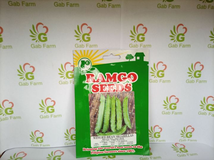 Ramgo Seed Winged Bean Sigarillas (Vegetable seed pack) | Lazada PH