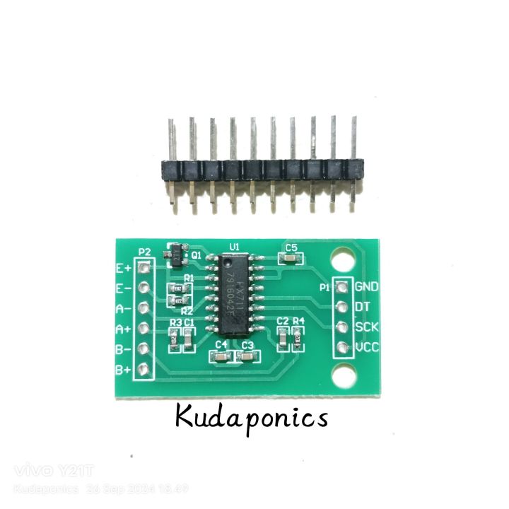 MODULE HX711 HX-711 AMPLIFIER LOAD CELL ADC CONVERTER SENSOR BERAT | Lazada Indonesia