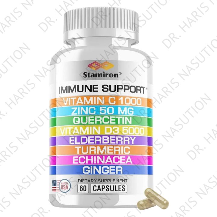 Terlaris!!! - Suplemen Imun Tubuh Vitamin D3 5000 iu - Zinc 50mg ...