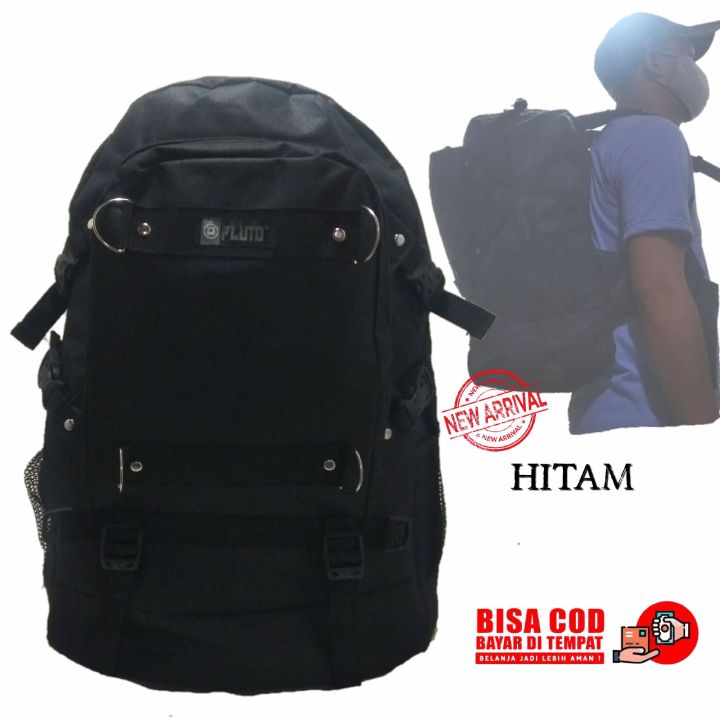 Tas Ransel Outdoor Pria Wanita Remaja Backpacker Travelling Pulang ...