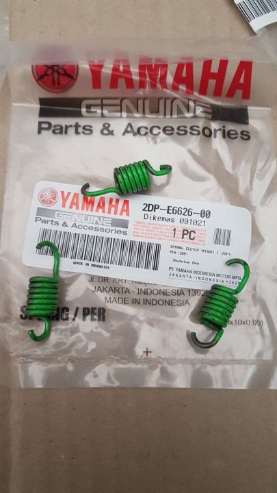 YAMAHA NMAX V1 CLUTCH SPRING 3PC SET 800 RPM 2DPE66260000 | Lazada PH