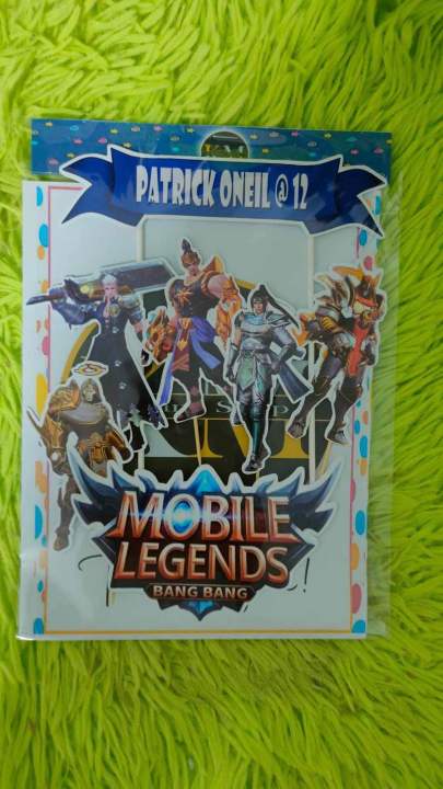 Mobile Legends Customize Cake topper | Lazada PH