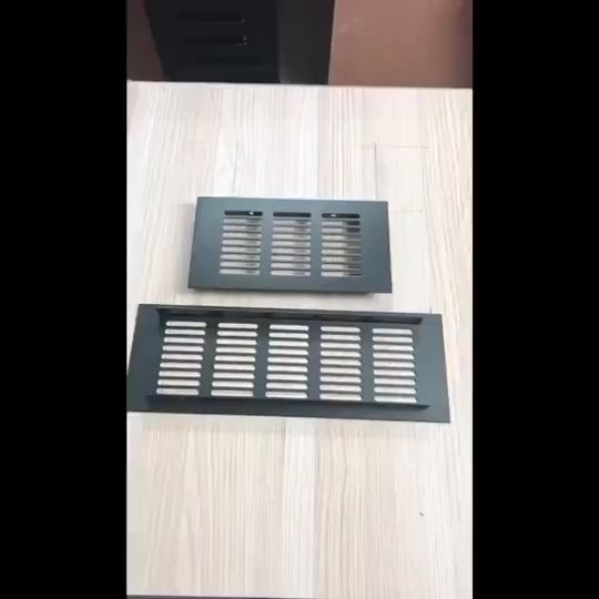 150/300/500mm Louver Ventilation Grill Aluminum Alloy Air Vent Grill ...
