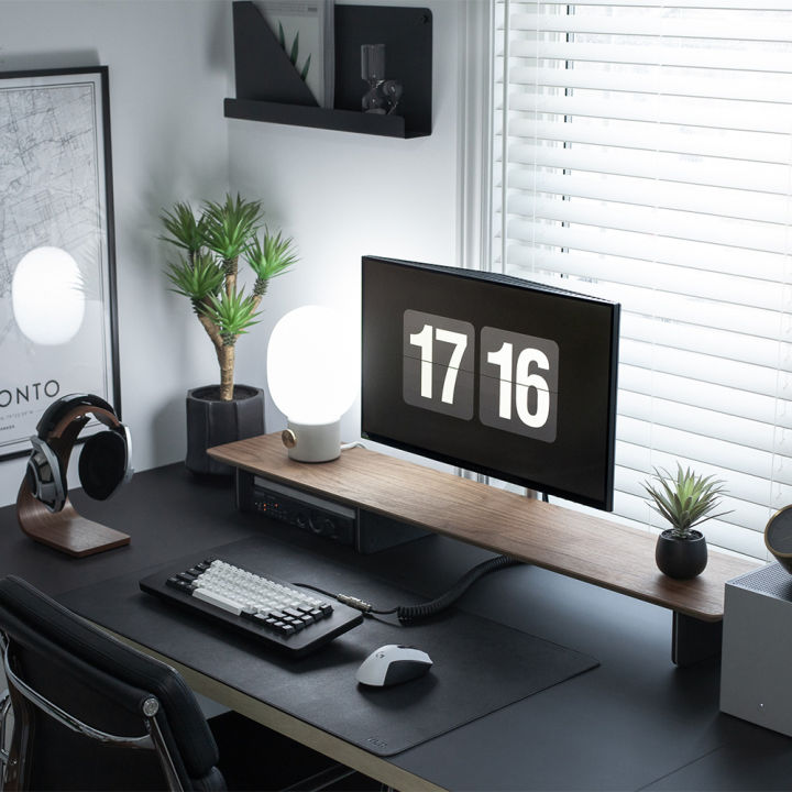 Laricare Desktop Aesthetics Elevated Rack Ins Double Storage Bracket ...