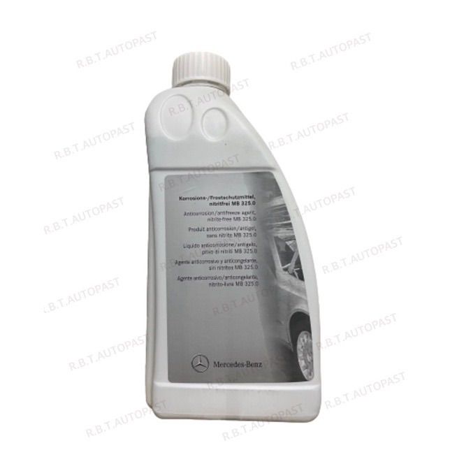 BENZแท้ น้ำยาหม้อน้ำ 1.5L(สีฟ้า) เข้มข้น เบอร์ 000 989 08 25 10(MB325.0 ...