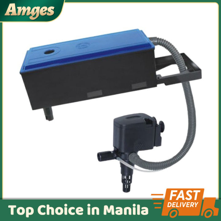 Aquarium 3 In 1 Top Overhead Filter 25W For 10-40 Gallons Pump Cycle ...