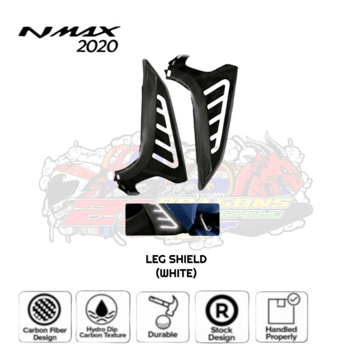 Yamaha Nmax v2 2020-2023 Leg Shield Color White | Lazada PH