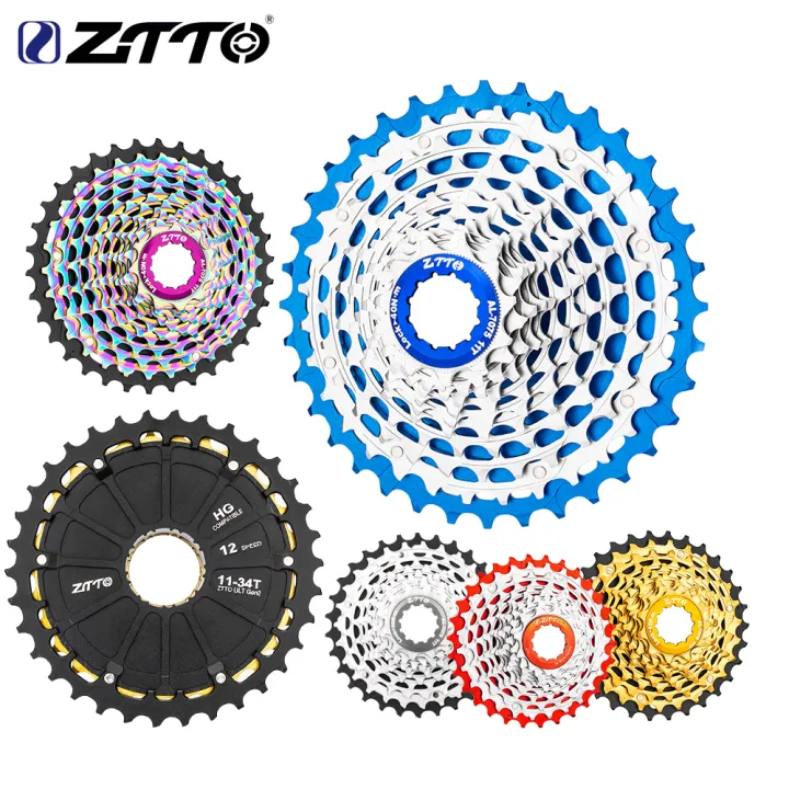 ZTTO New ULT 12 Speed Road Bike Cassette Big Spider CNC Freewheel 12s 11-30T 11-34T 11-36T ...