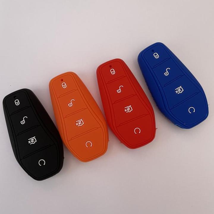 Applicable to 21 BYD Qin plus DMI BYD New Energy E2 E3 EV Yuan Pro Silicone Car Key Set | Lazada PH