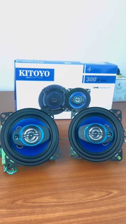 Kitoyo Speaker Kereta 4 inch 3way 300w Car Speaker Perodua Myvi Viva ...