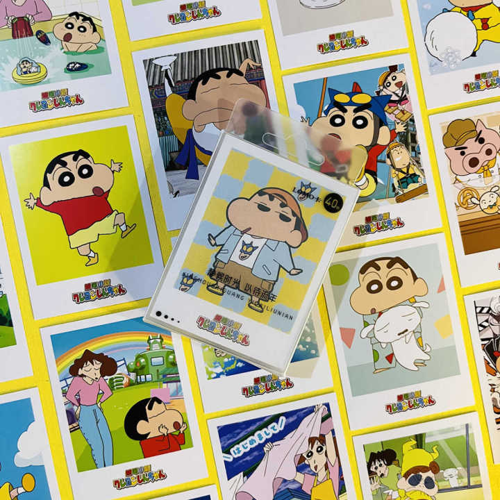 High Definition Cartoon Postcards 40 Pcs Set of Crayon Shinchan ...