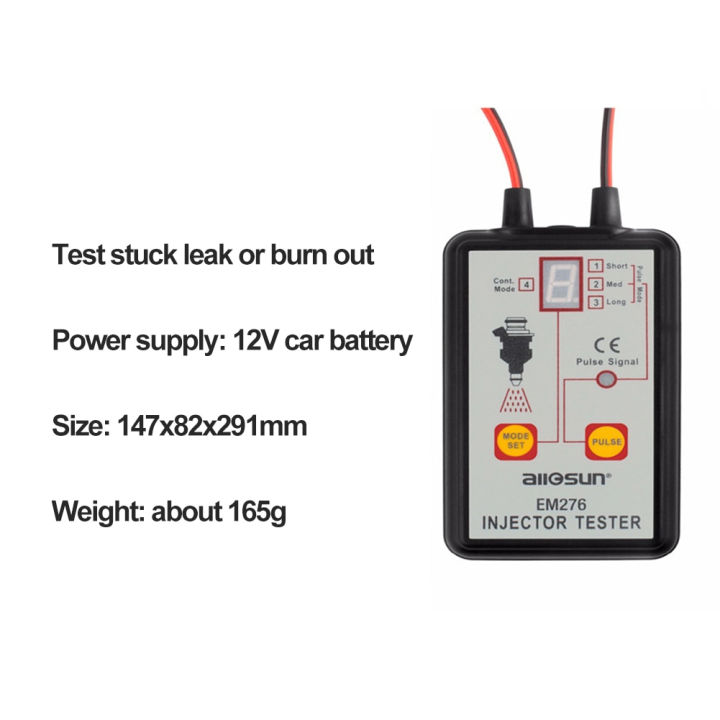 Professional Fuel Injector Tester DIY Diagnosis Tool Kit Automotive ...