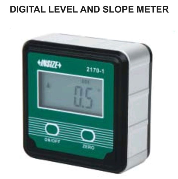 เครื่องวัดระดับน้ำ ดิจิตอล Digital Level And Slope Meter INSIZE อินไซส์ ...