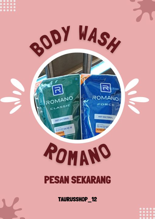 BODY WASH ROMANO ±250ml | Lazada Indonesia