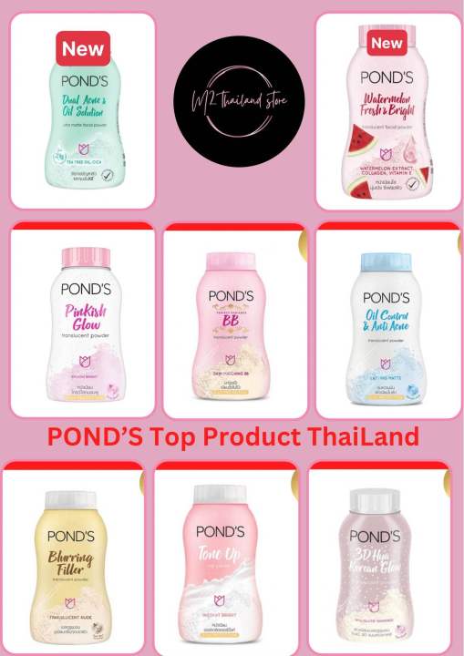 POND'S Thailand Original Series Face Powder (Dual Acne & Oil Solution ...
