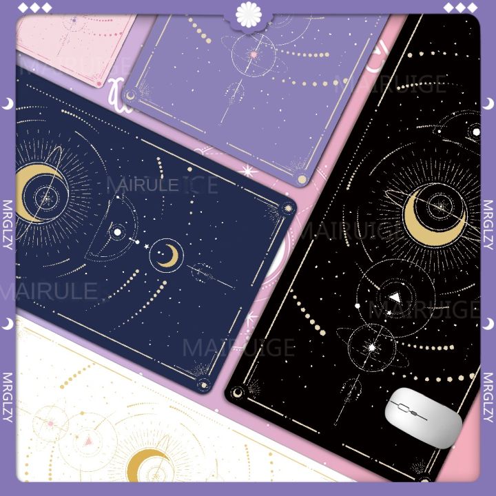 Kawaii Moon Star Mouse Pad Extra Girly Accessories Playmats Cute ...