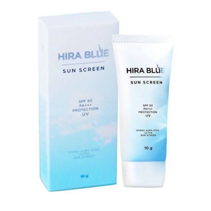 กันแดดไฮร่าบลู Hira Blue Sun Screen SPF 50 PA+++ | Lazada.co.th