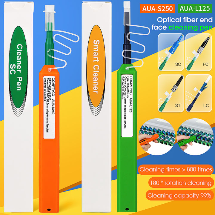 2.5mm Pen Type Fiber Optic Cleaner One Click Cleaner Fiber Optic ...