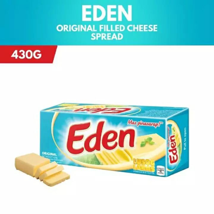 EDEN CHEESE ORIGINAL FILLED CHEESE (430g.) Mas pinasarap | Lazada PH