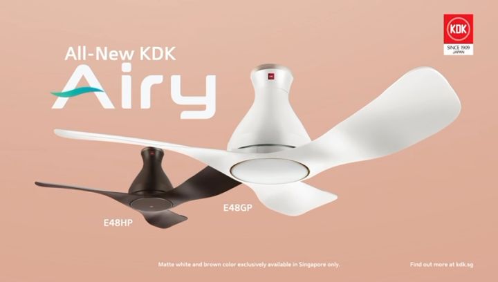 *Climate Voucher Eligible* KDK 40", 48" DC Ceiling Fan with Remote & Wi ...