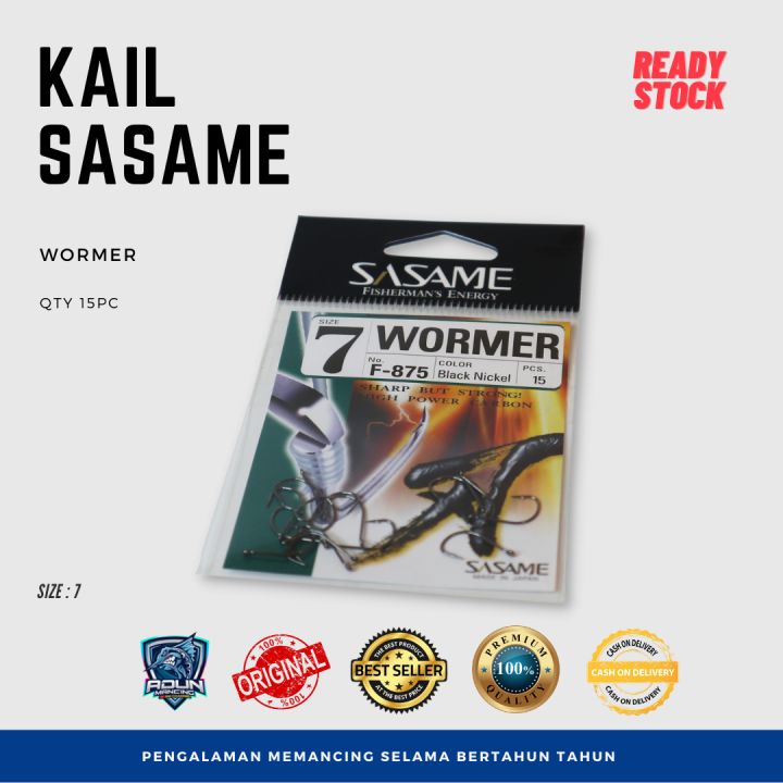 Mata Pancing Kail Sasame Wormer F-875 | Lazada Indonesia