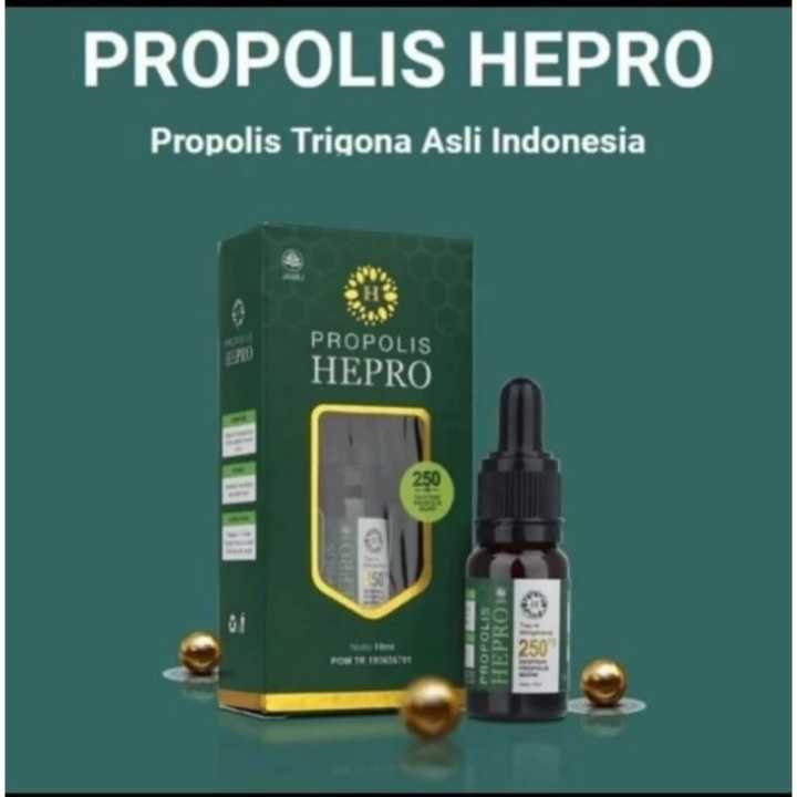 PROPOLIS HEPRO TRIGONA MENGATASI TBC BATUK DLL ORIGINAL | Lazada Indonesia