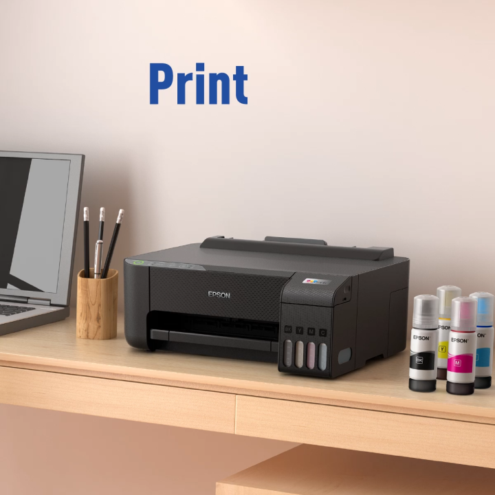 Printer Epson L 1216 Print Warna Putih Pengganti tipe L1110 | Lazada ...
