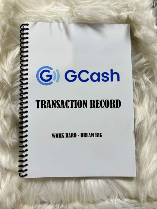 GCash Transaction Record Notebook / Option to Personalize / Own Design ...