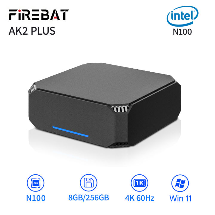 FIREBAT AK2 PLUS MiniPC Intel N100 Dual Band WiFi5 BT4.2 16GB 512GB ...