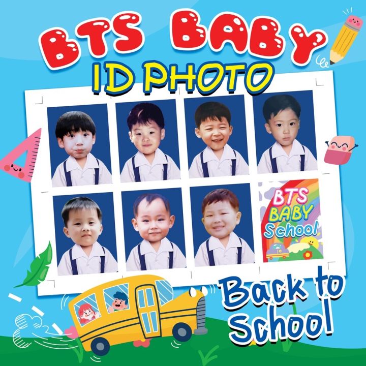 🎨 id photo 🎨 Back to school BTS ครบเมมเบอร์ | Lazada.co.th