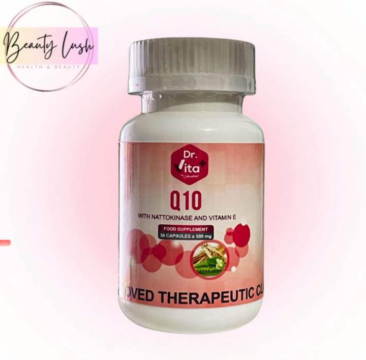Dr vita Q10 with nattokinase and vitamin e | Lazada PH