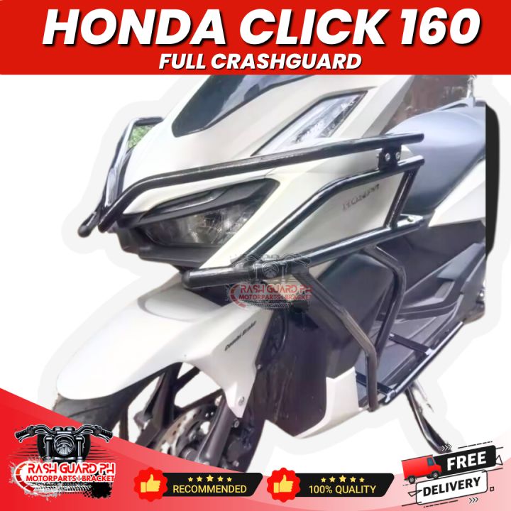 Honda CLICK 160 - Full Crash Guard Heavy-Duty | Lazada PH
