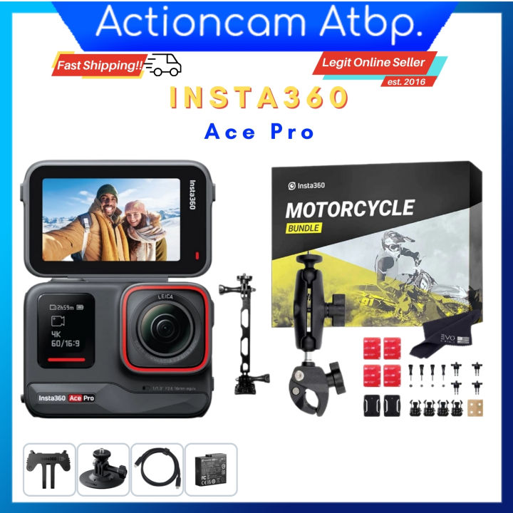 Insta360 Motorcycle Bundle Original | Lazada PH