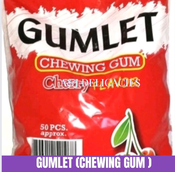 GUMLET Chewing Gum Cherry Flavor (50pcs) | Lazada PH