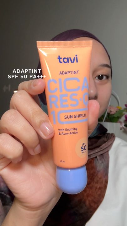 TAVI CICA RES-Q10 AdapTint Sun Shield 40 ml / TAVI CICA RES-Q10 Water ...