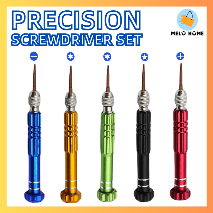 Melo home 5 in 1 mobile phone screw driver set screw for cellphone ...