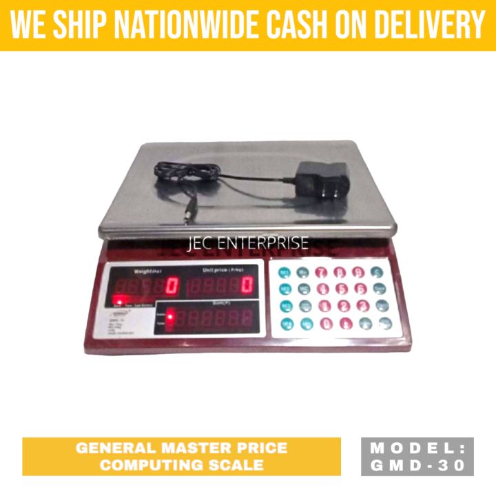 DIGITAL WEIGHING SCALE (GENERAL MASTER) | Lazada PH