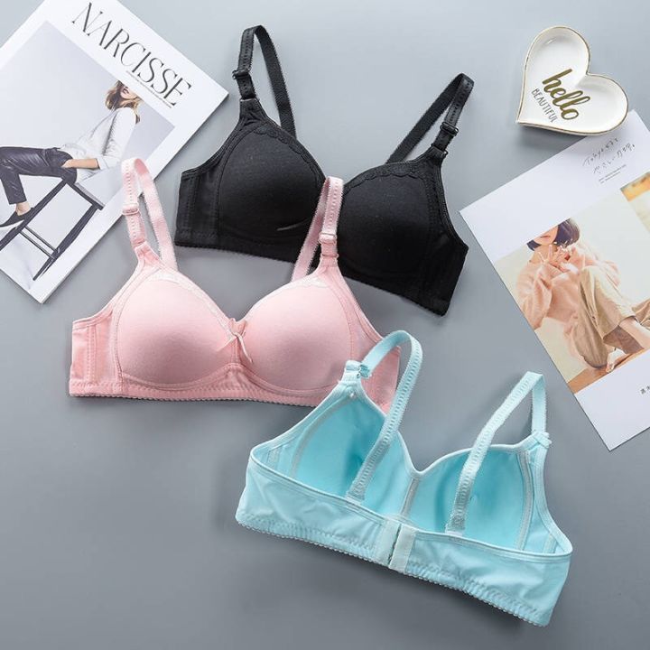 Teenage Girl Puberty Cotton Underwear Wireless Direct Wholesale Bra ...