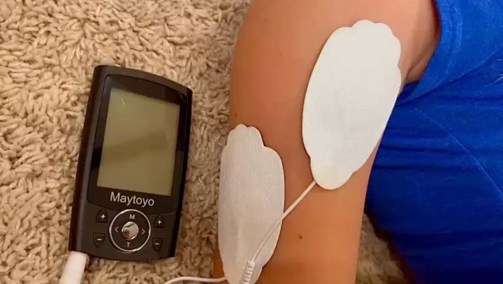 24 Mode Tens Therapy Digital Alat Pijat Tens Listrik Transcutaneous ...