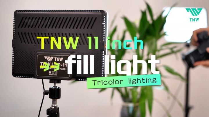 TNW 11 inch LED Video Panel Light Make up Lighting With Tripod Stand ...