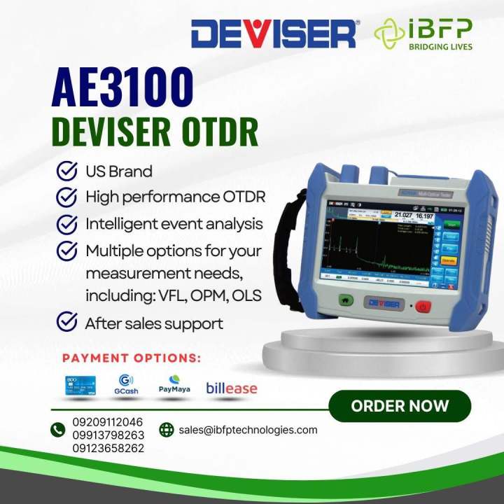 Deviser AE3100A OTDR (US Brand) | Lazada PH