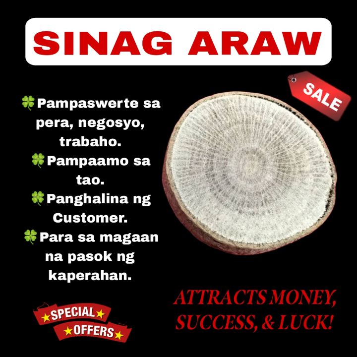 Sinag araw kahoy pampaswerte| FREE POUCH | Lazada PH