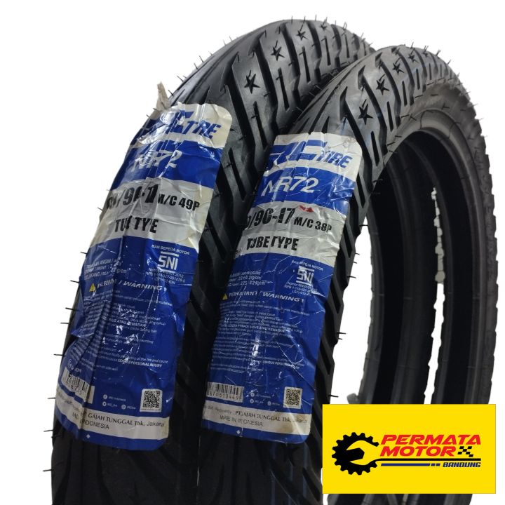 BAN LUAR IRC Non Tubles RING 17 UKURAN 90/90/17 - 70/90/17 - 80/90/17 ...